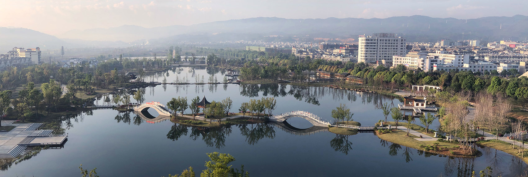Youdian River Park System in Core Town Area by yǒu Landscape - 谷德设计网