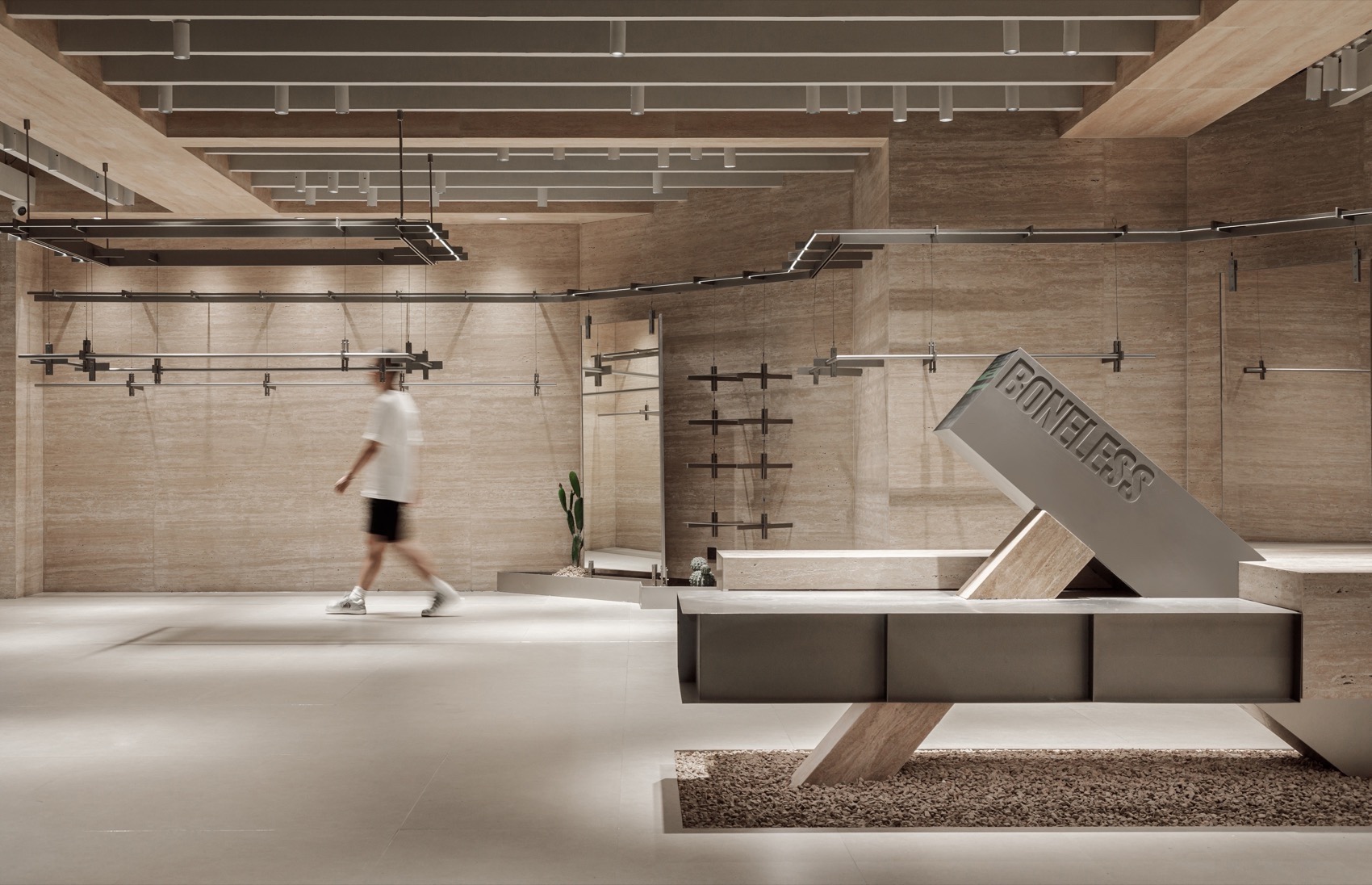 BONELESS FASHION STORE @ THE BOX BEIJING by StudioScript - 谷德设计网