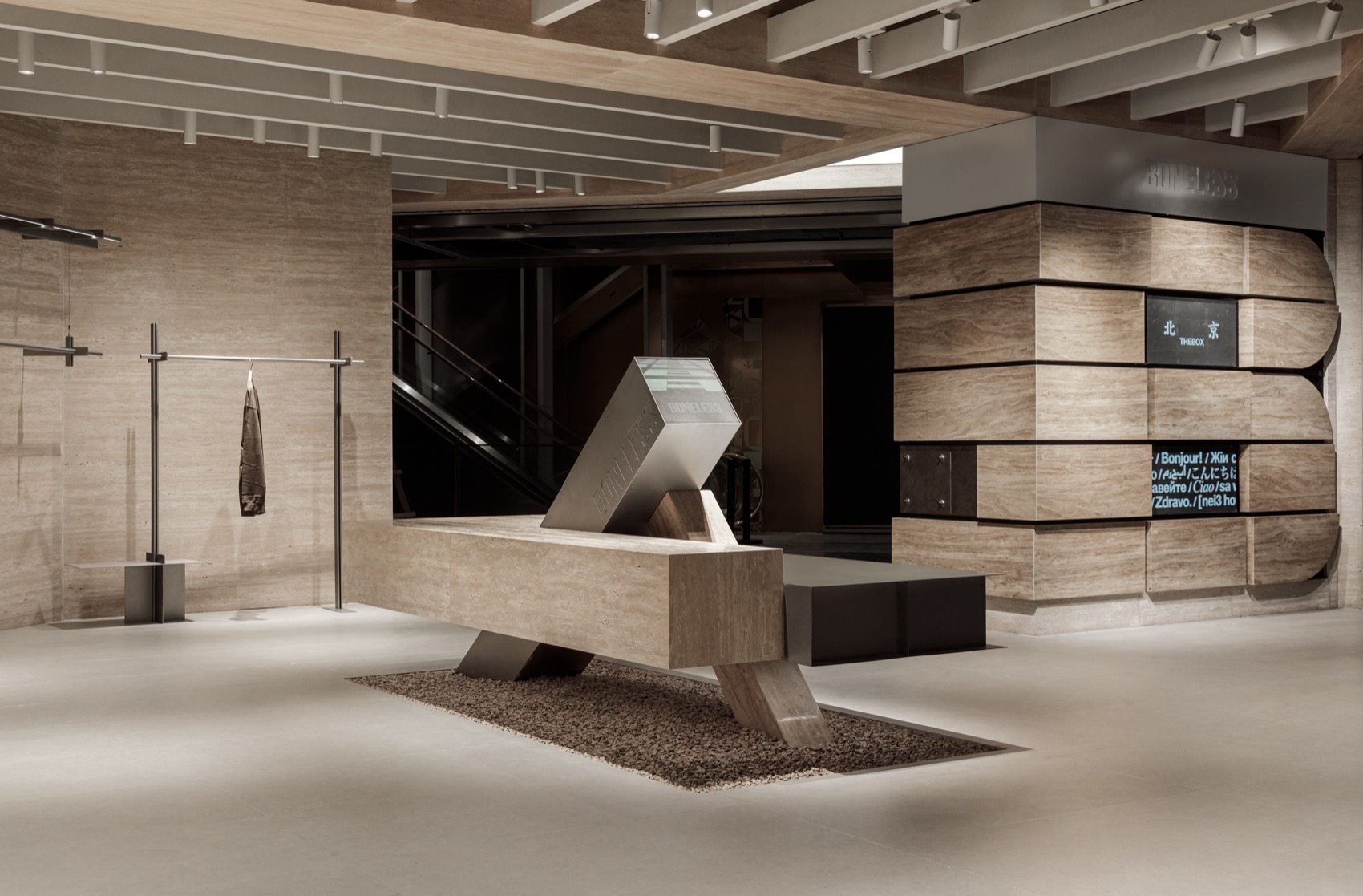 BONELESS FASHION STORE @ THE BOX BEIJING by StudioScript - 谷德设计网