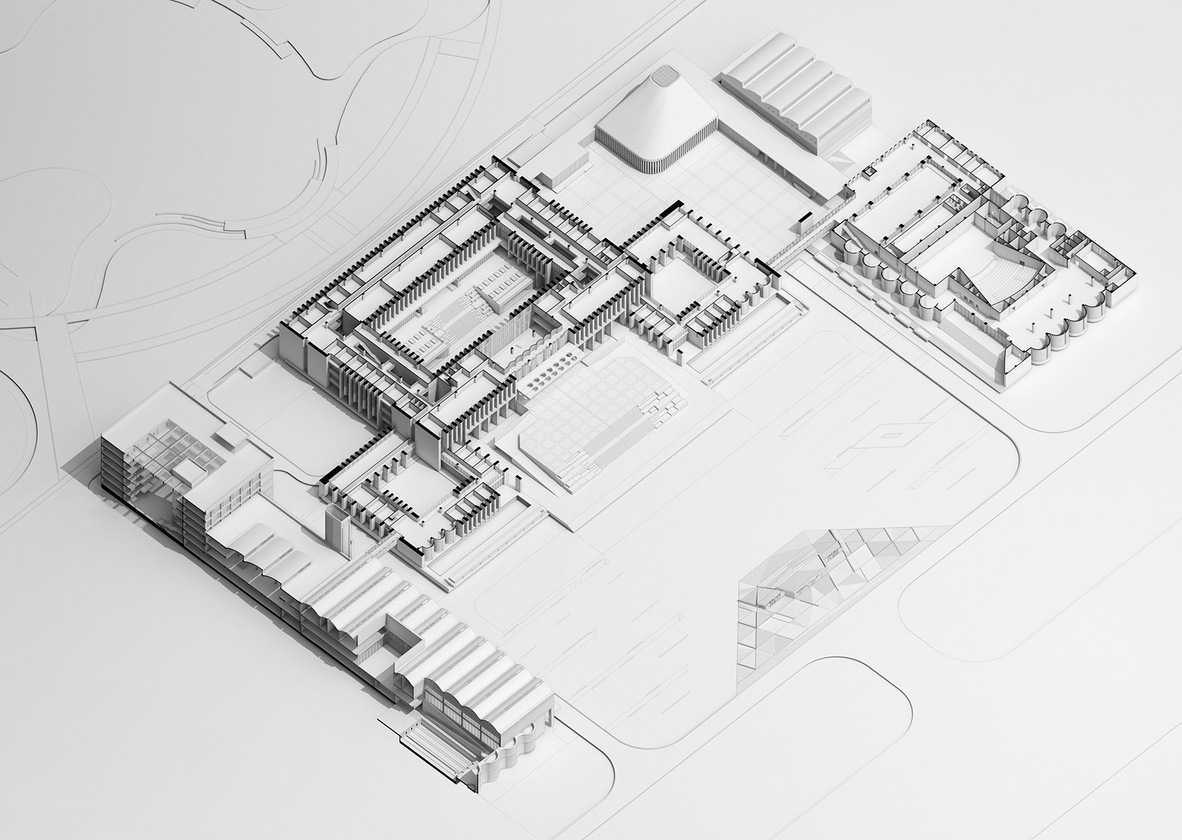 Shaanxi Coal Yulin Chemical Plant Project by cadri - 谷德设计网