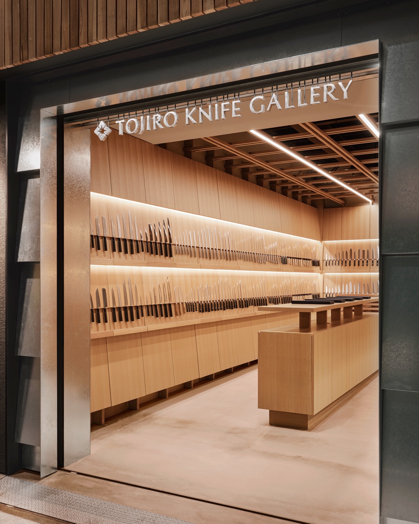 Tojiro Knife Gallery Osaka by KATATA YOSHIHITO DESIGN - 谷德设计网