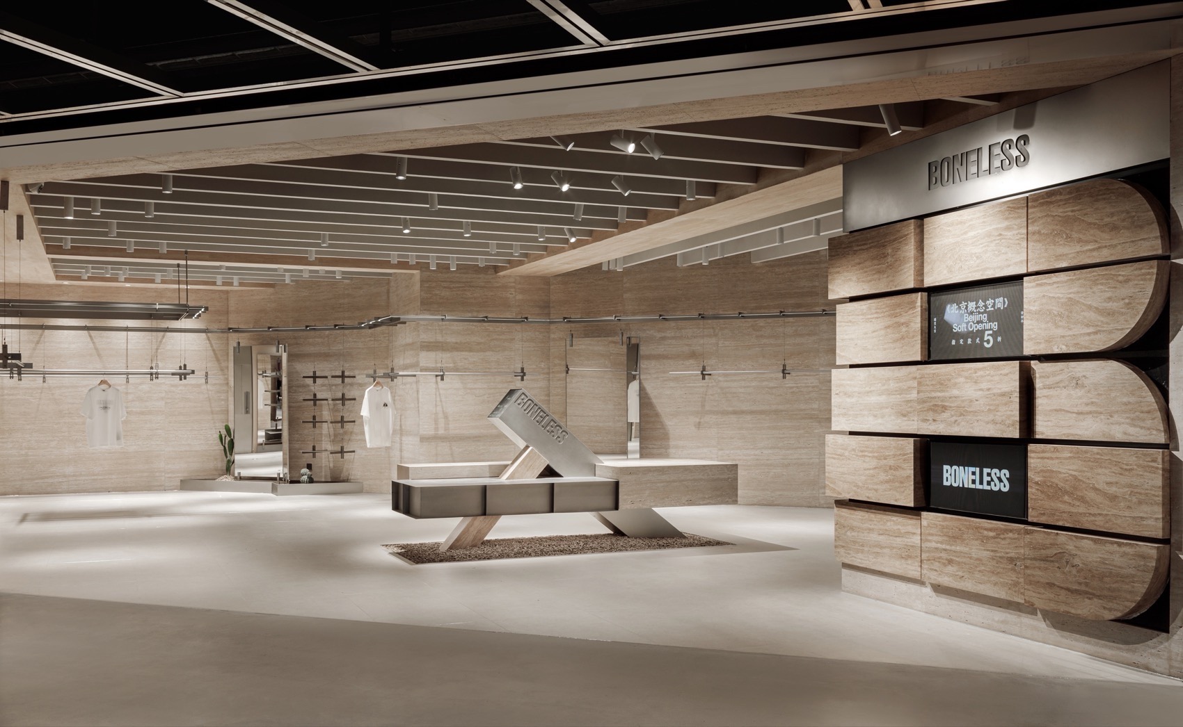 BONELESS FASHION STORE @ THE BOX BEIJING by StudioScript - 谷德设计网