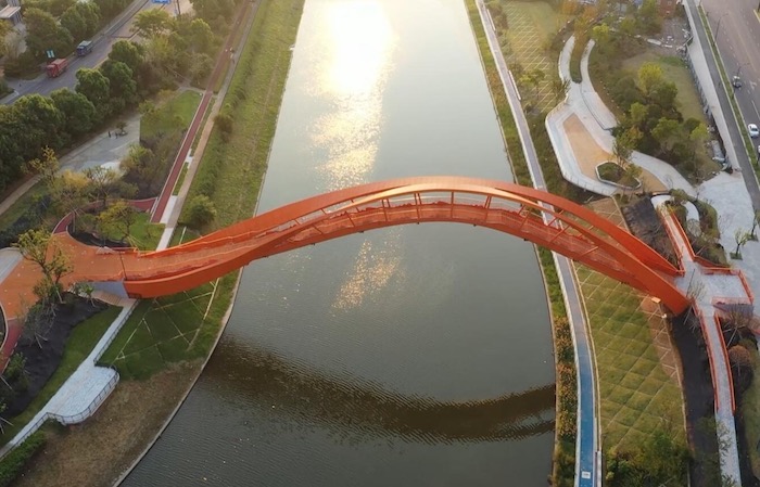 South Tiaoxi Landscape Corridor Bridge Design by POWERCHINA HUADONG ...