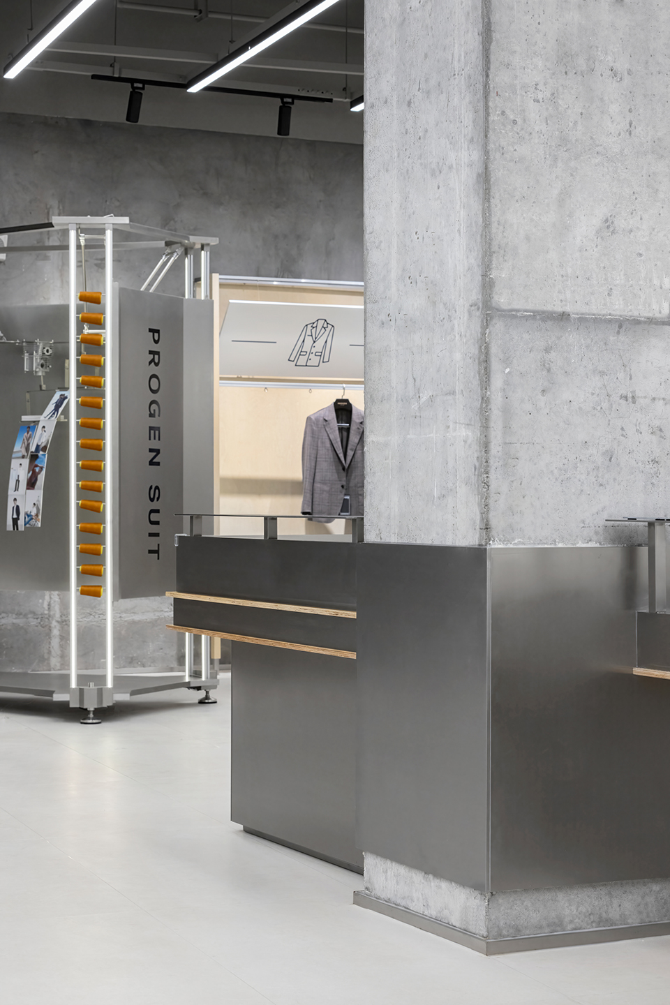 An experimental store featuring an editable display system by Greater ...