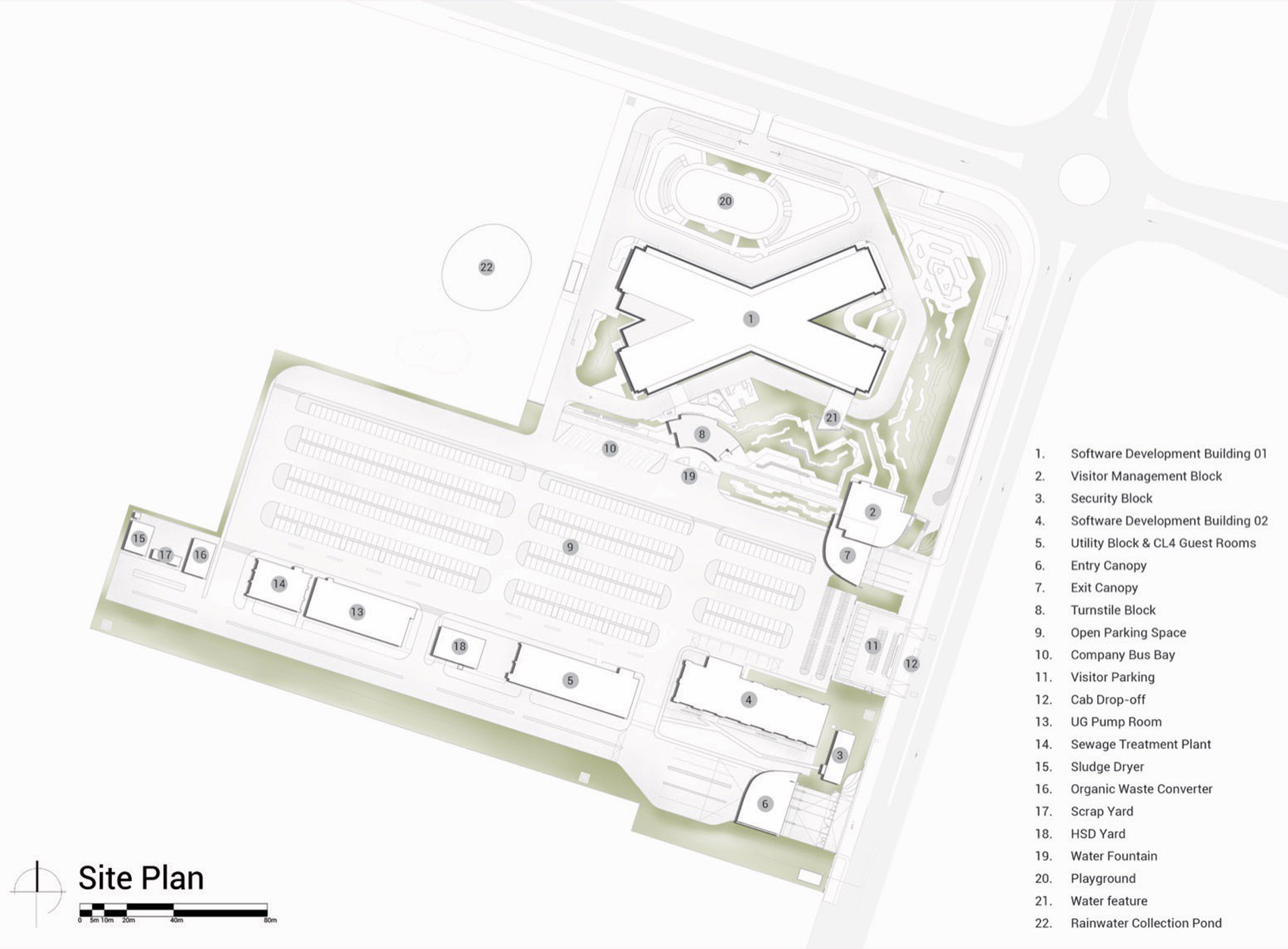 Infosys Campus, Nagpur, Maharashtra by Morphogenesis - 谷德设计网