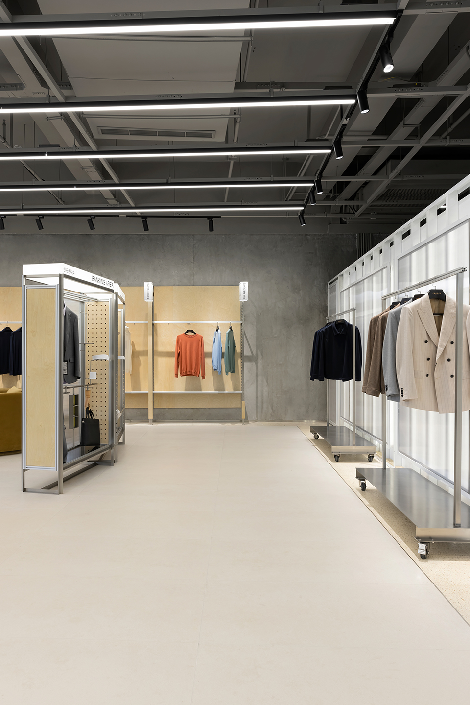 An experimental store featuring an editable display system by Greater ...