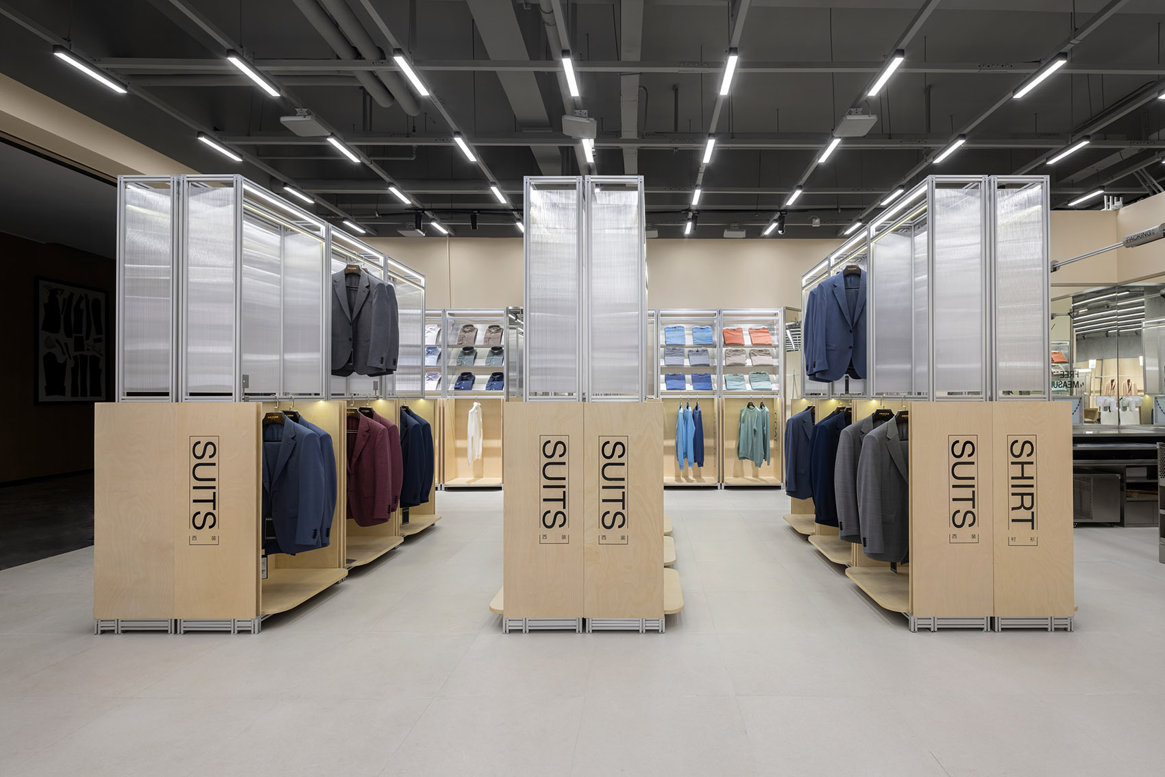 An experimental store featuring an editable display system by Greater ...