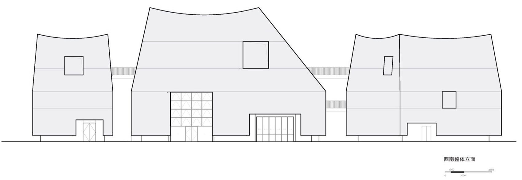 Flickering Peak CP·SUN RIVER Art Gallery by Wutopia Lab - 谷德设计网