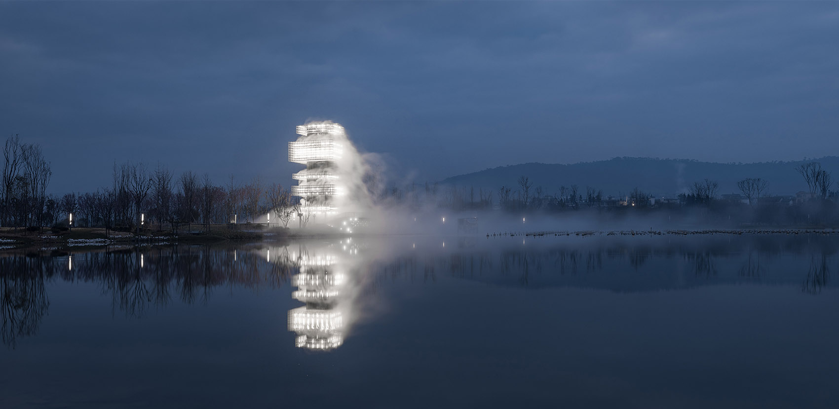 Youdian River Park System in Core Town Area by yǒu Landscape - 谷德设计网