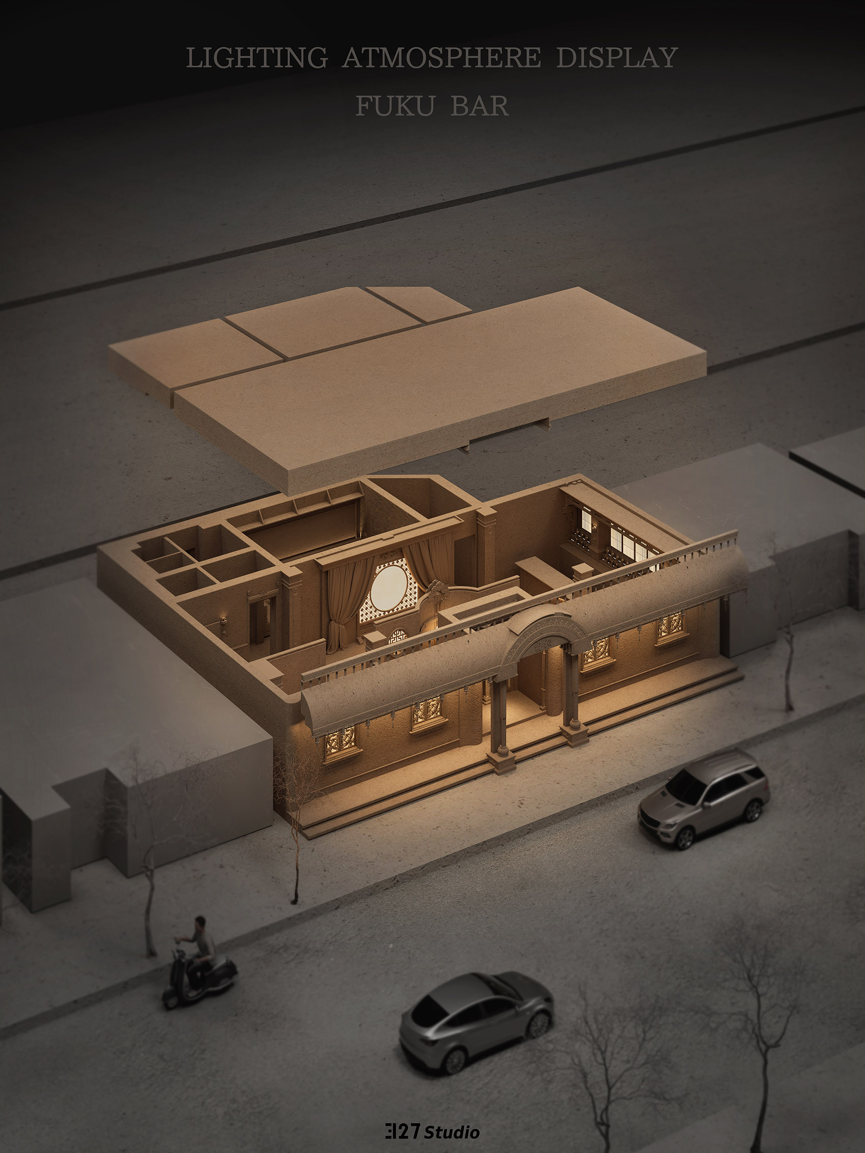 FUKU BAR by E27 Studio - 谷德设计网