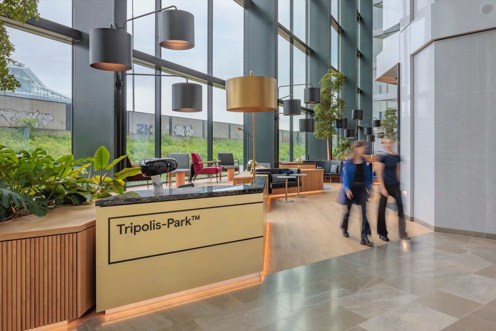 Tripolis Park’s Atrium by Concrete - 谷德设计网