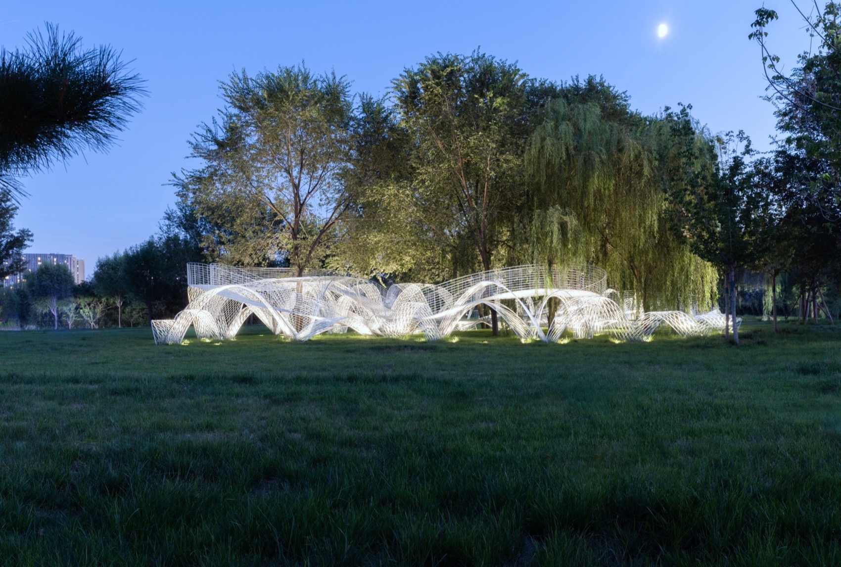 Beijing yongding park open air concept art museum by Kong Xiangwei ...