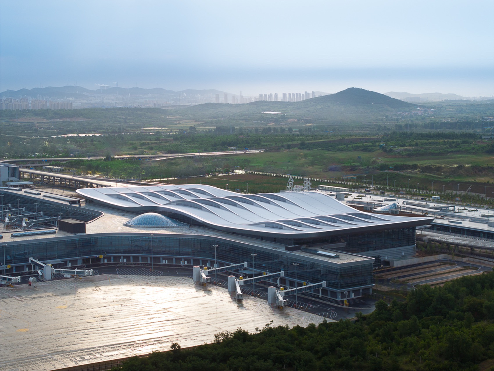 Yantai Penglai International Airport Terminal 2, China by CSWADI ...
