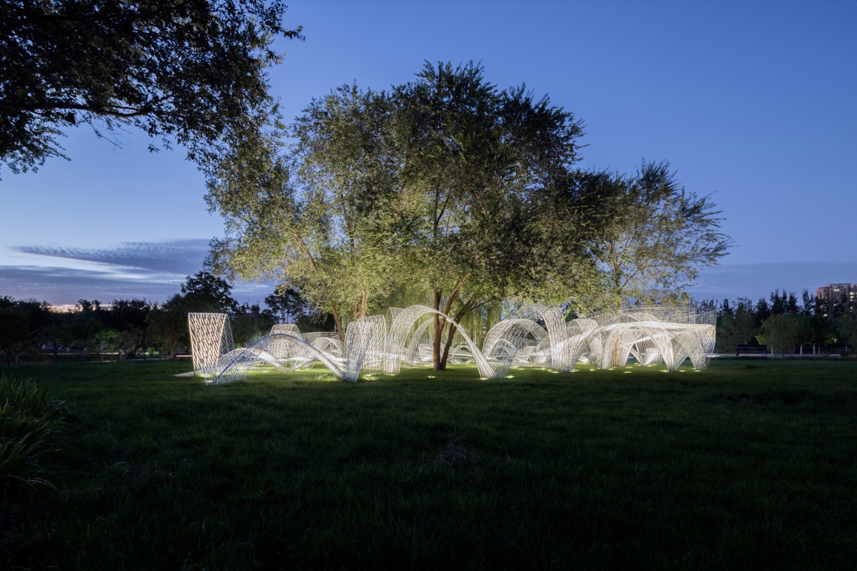 Beijing yongding park open air concept art museum by Kong Xiangwei ...