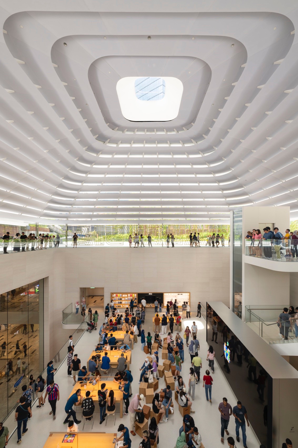 Apple The Exchange TRX by Foster + Partners - 谷德设计网