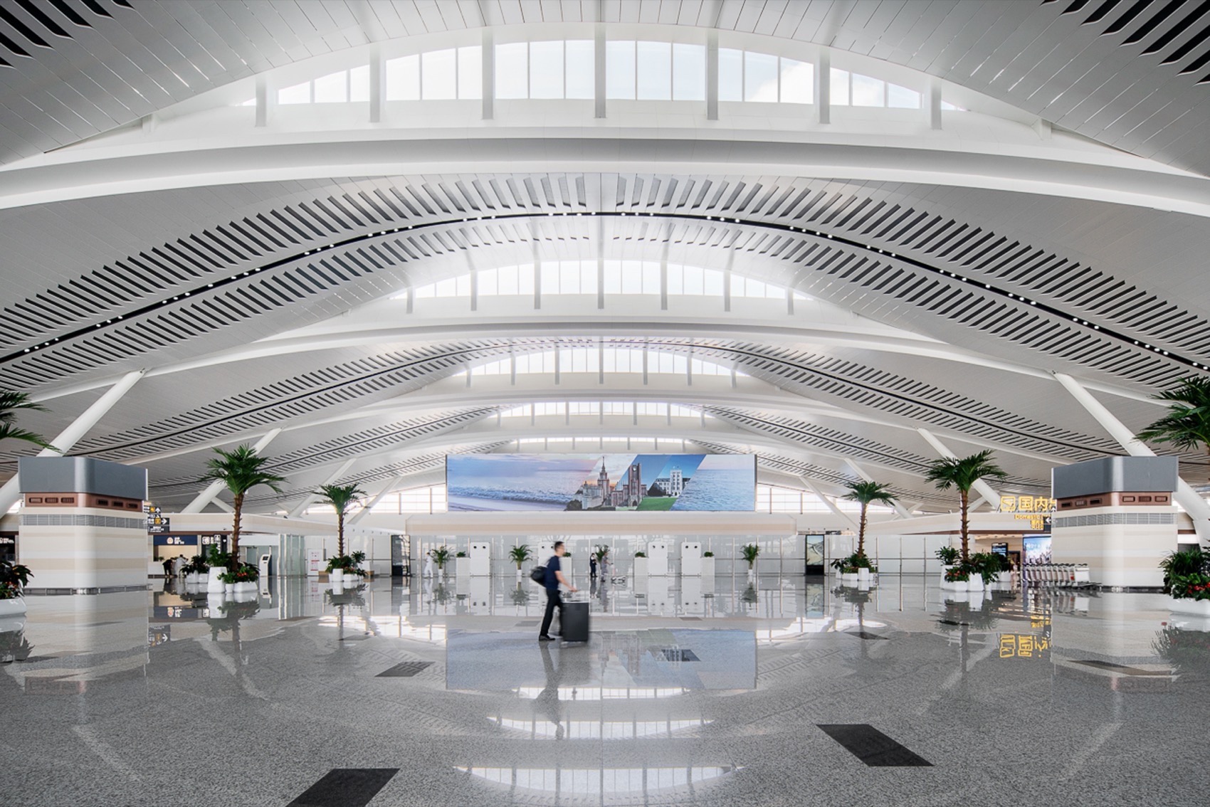 Yantai Penglai International Airport Terminal 2, China by CSWADI ...