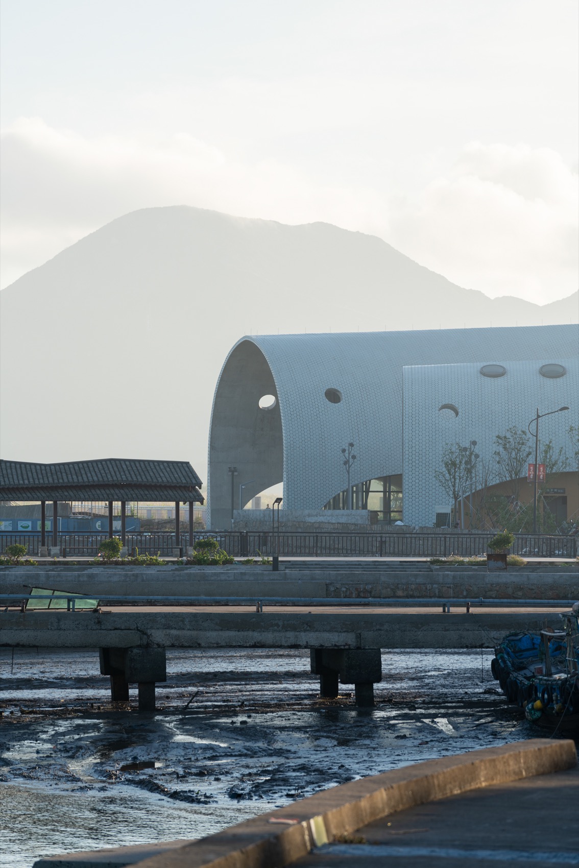 Xiazhi Ferry Terminal, Xiazhi Island, Putuo, Zhoushan by Atelier Z+ - 谷德设计网