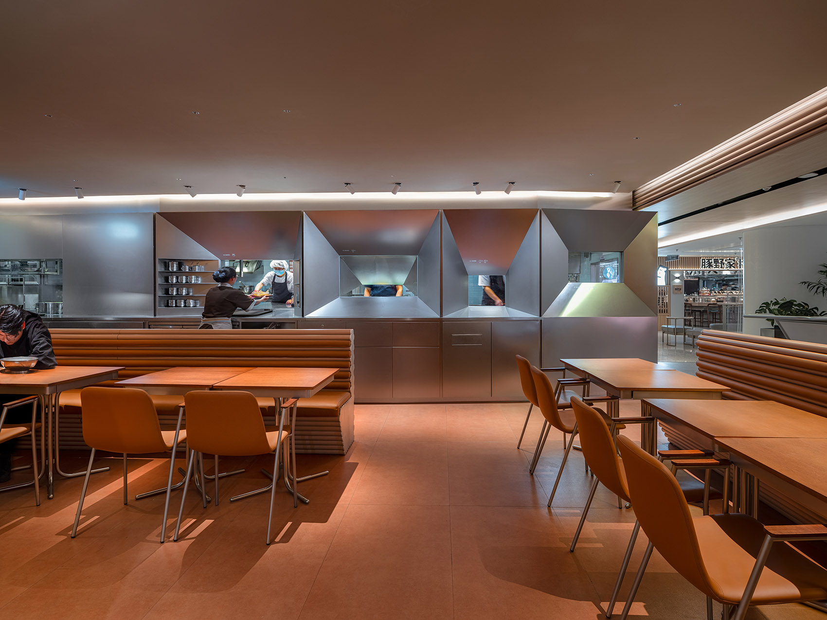 Cozy Cool Noodle House by People’s Architecture Office - 谷德设计网