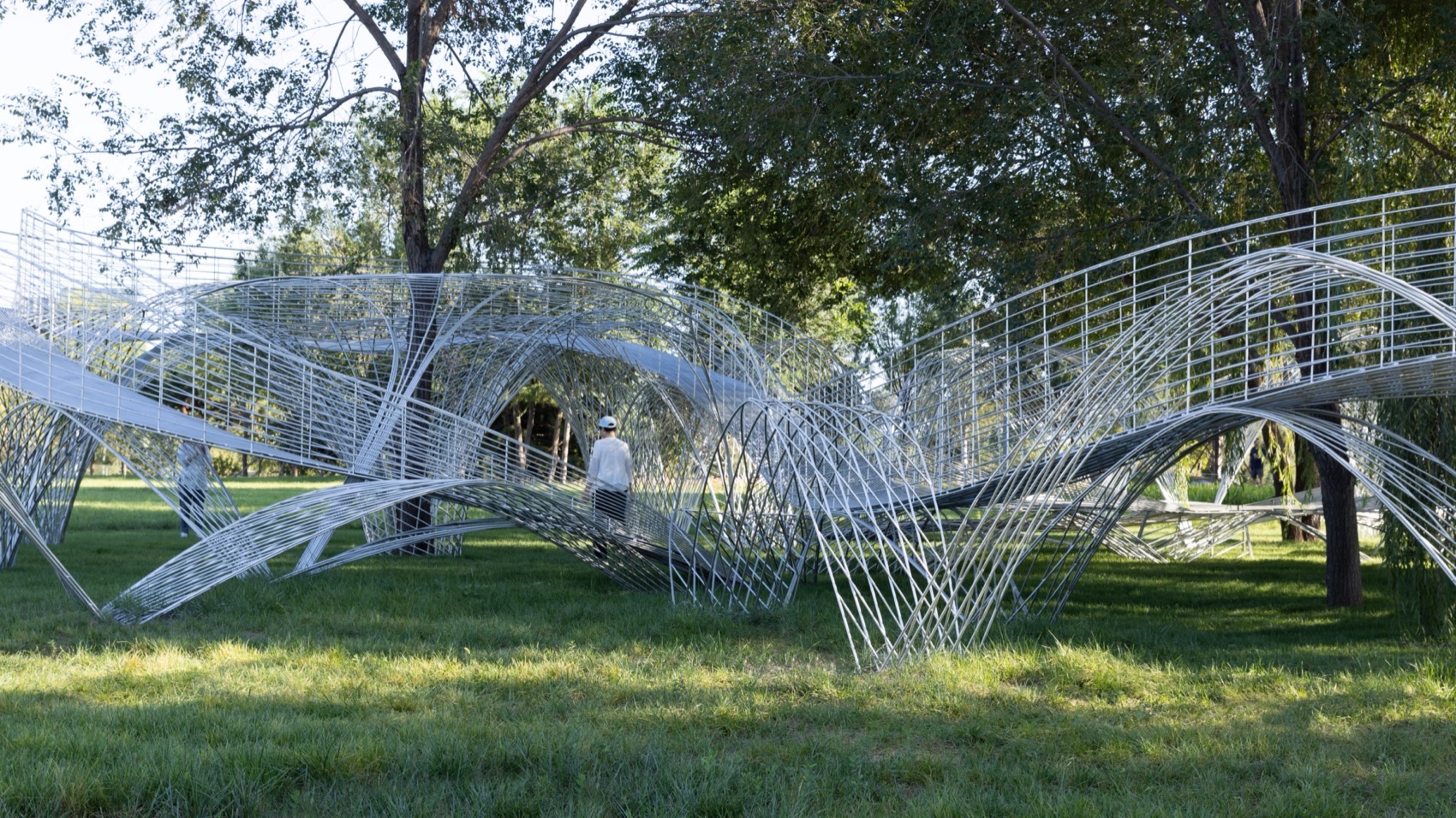 Beijing yongding park open air concept art museum by Kong Xiangwei ...