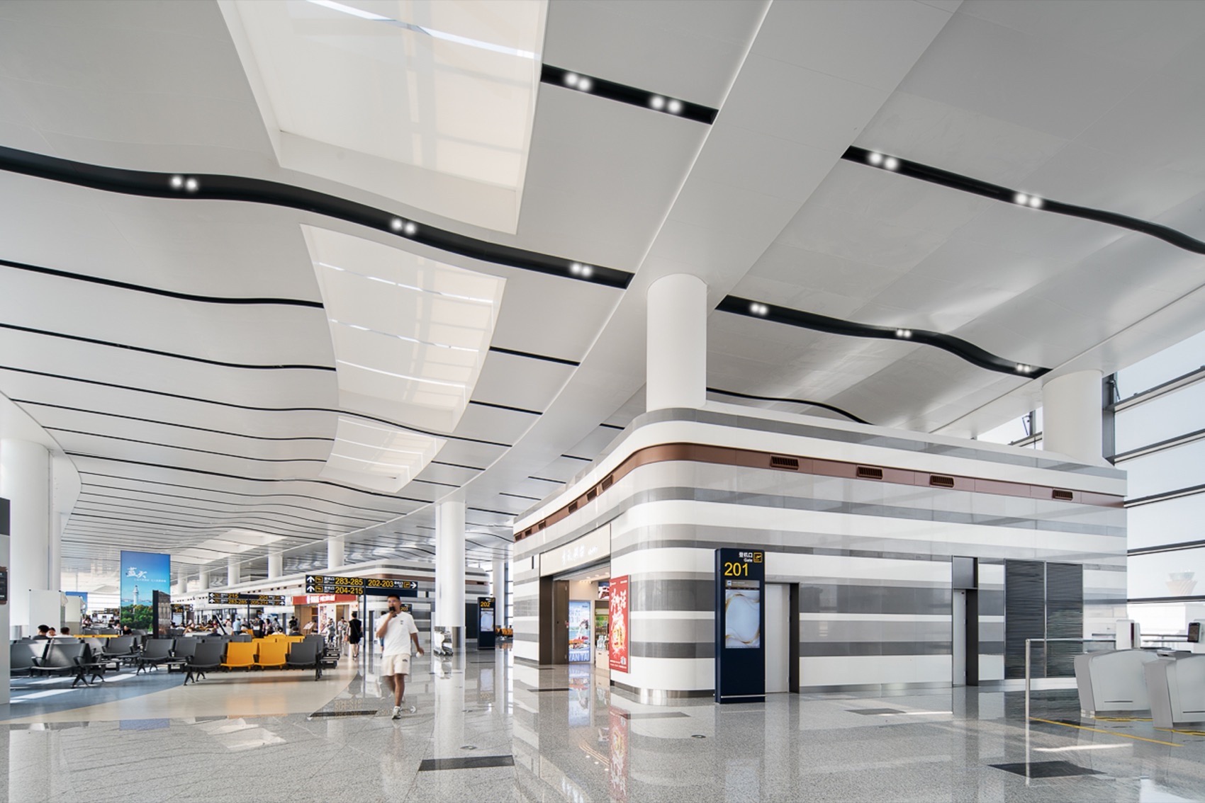 Yantai Penglai International Airport Terminal 2, China by CSWADI ...