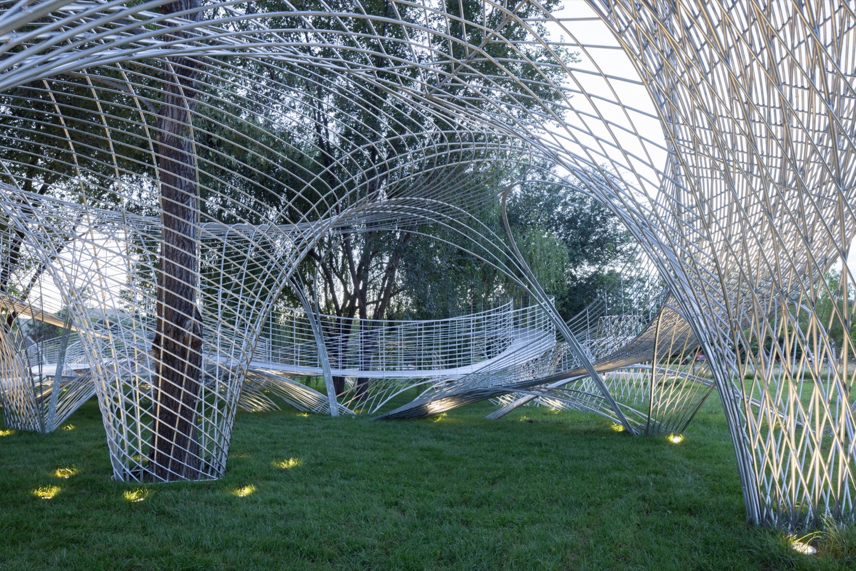 Beijing yongding park open air concept art museum by Kong Xiangwei ...