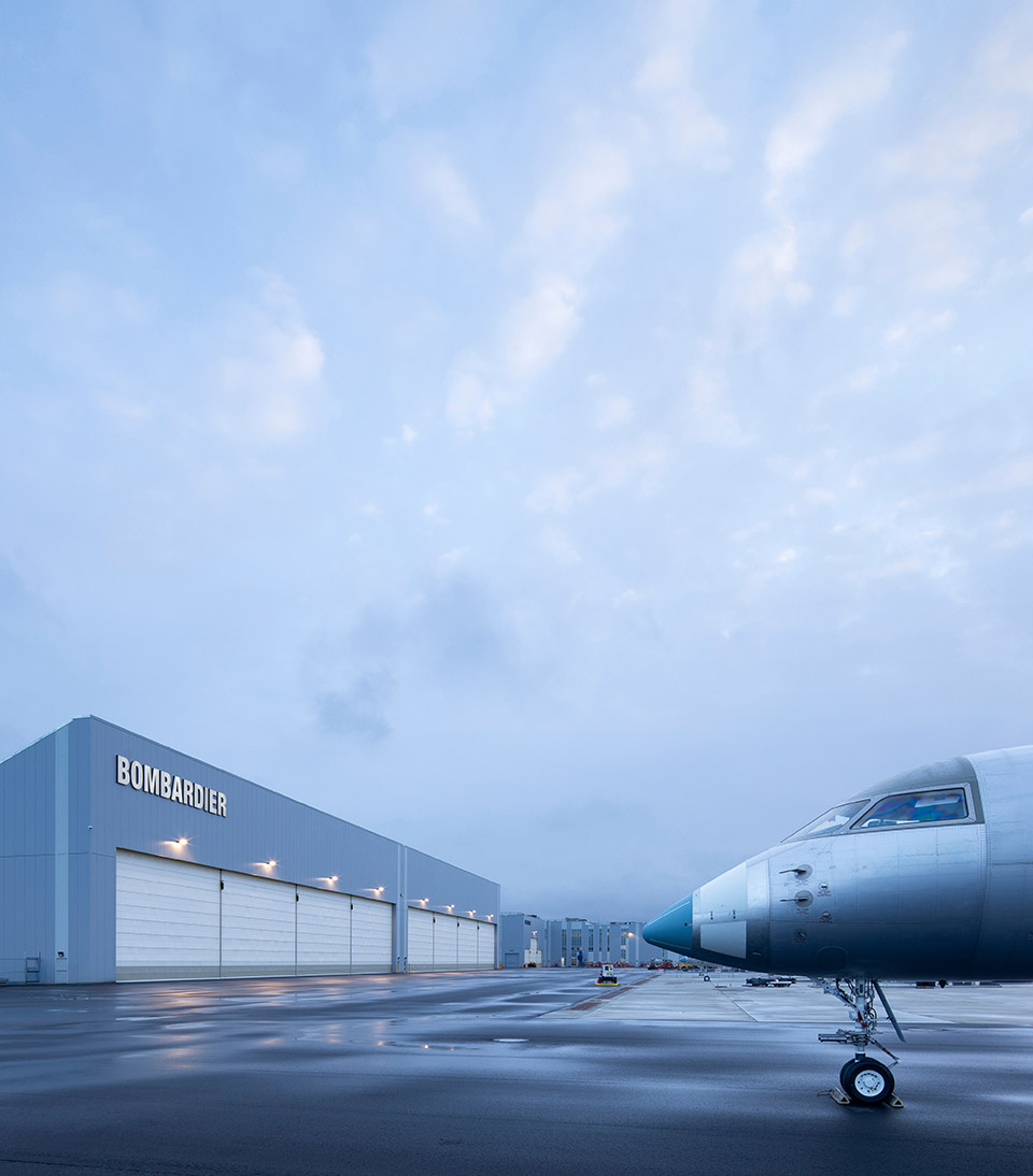 Bombardier Aircraft Assembly Centre by NEUF architect(e)s - 谷德设计网