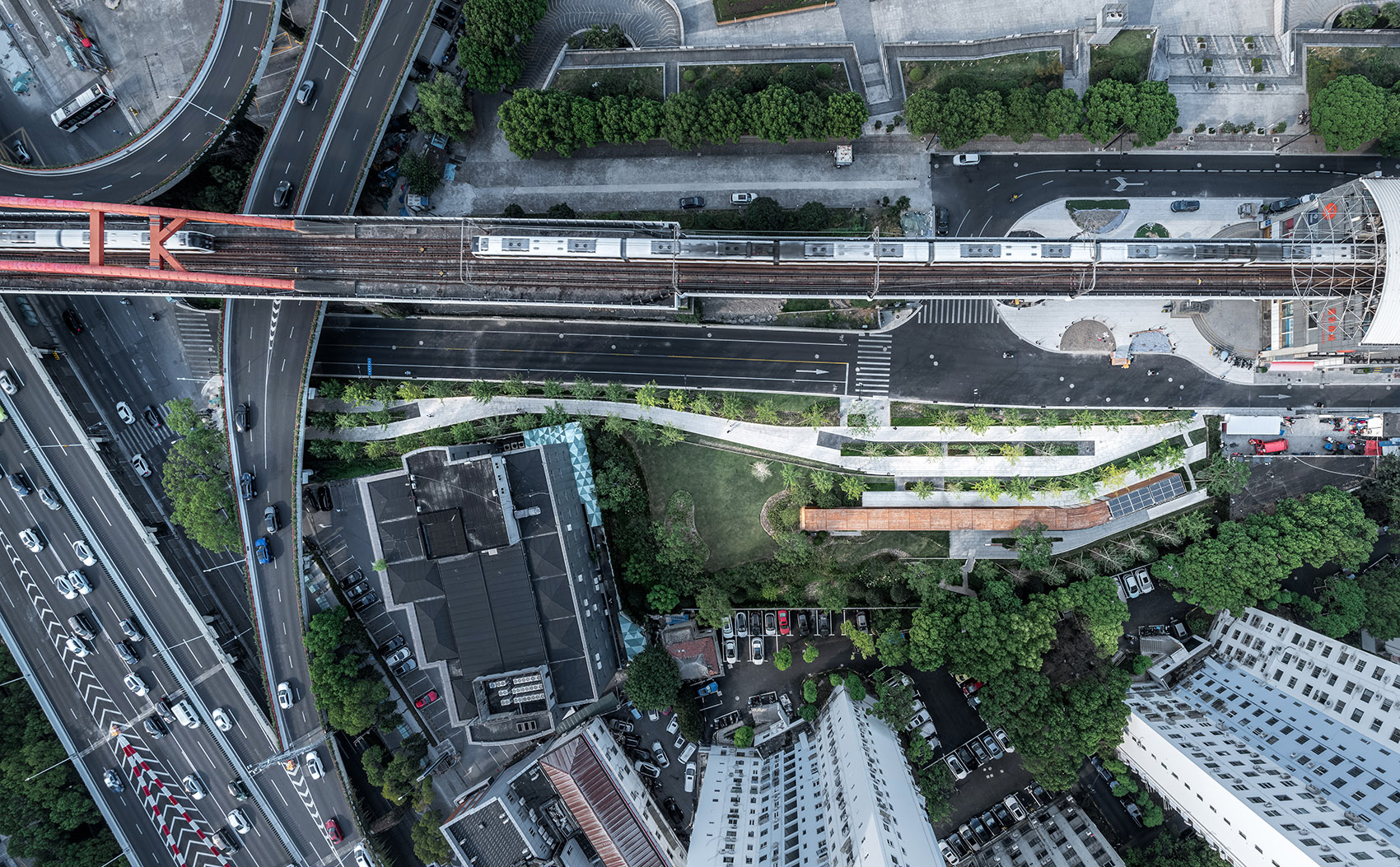 Caoxi Road Pocket Park, Shanghai by VIASCAPE design - 谷德设计网