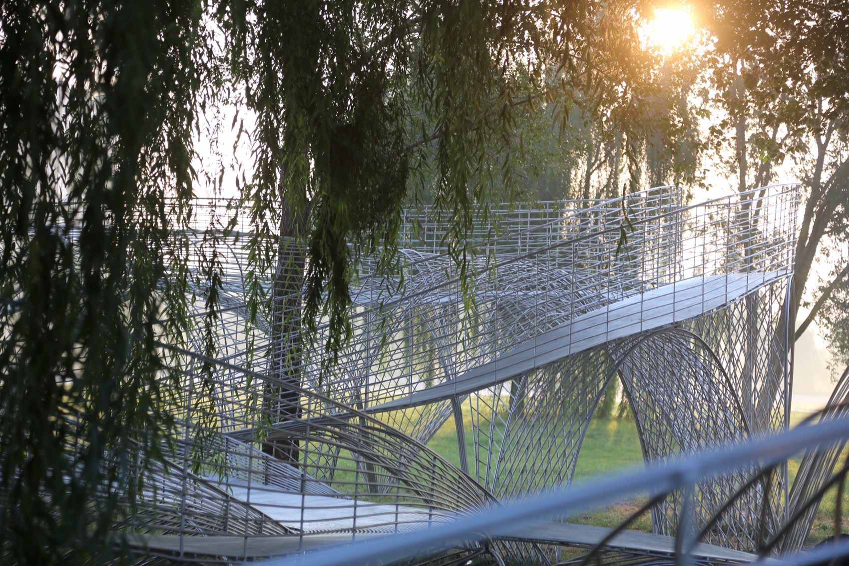 Beijing yongding park open air concept art museum by Kong Xiangwei ...