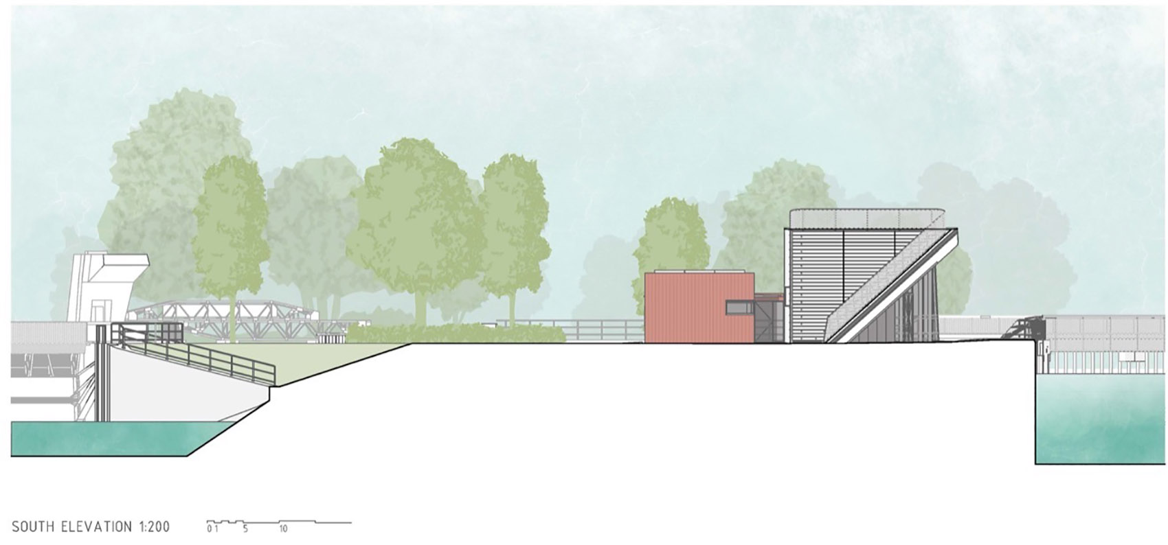 The Siófok Water Lock Reconstruction Project by Térhálózat - 谷德设计网