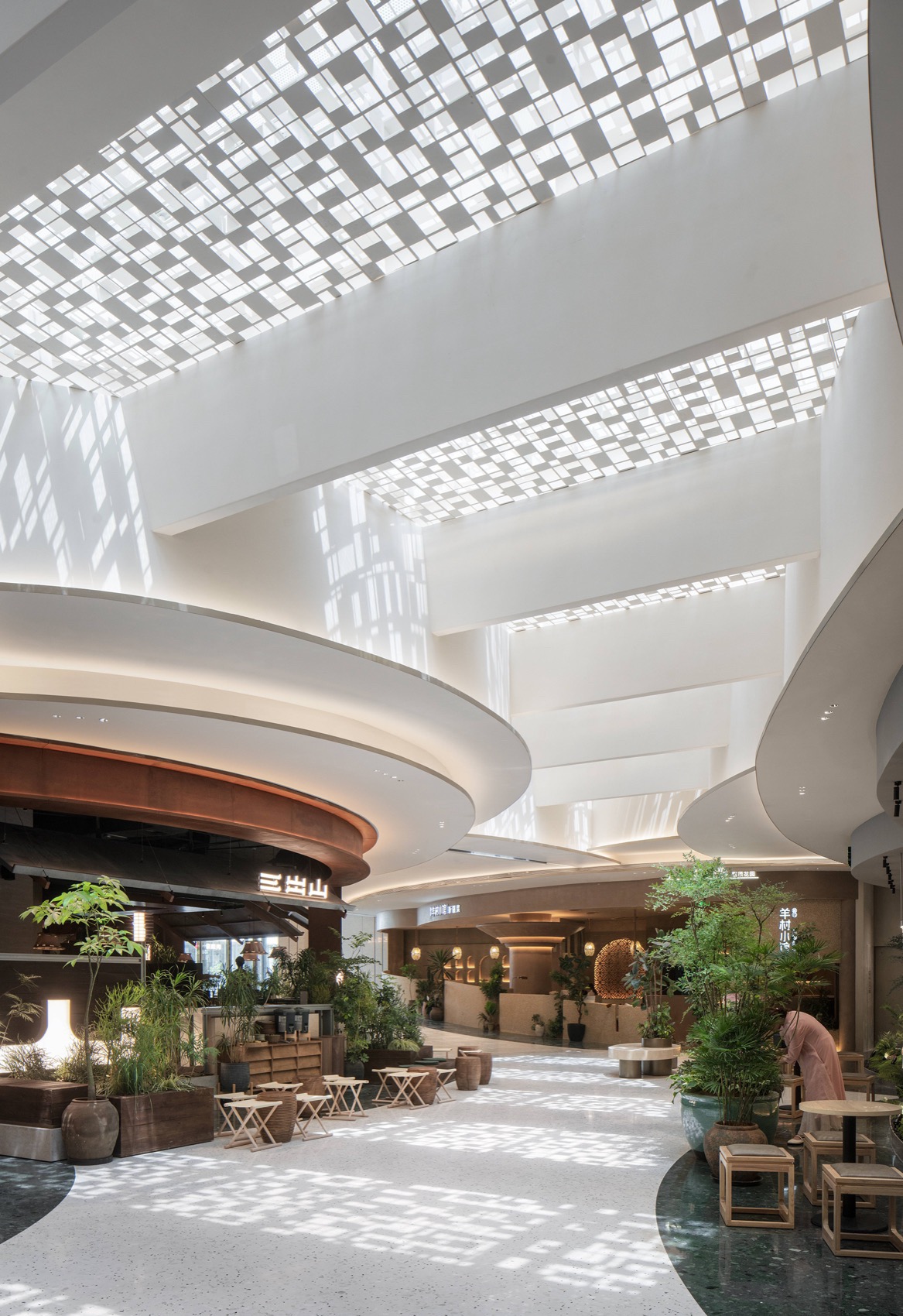 Foodie Sky, Hefei MixC by Atelier Global - 谷德设计网