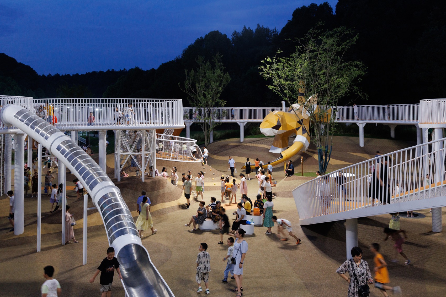 Liuquan Lake Children’s Park by HID - 谷德设计网