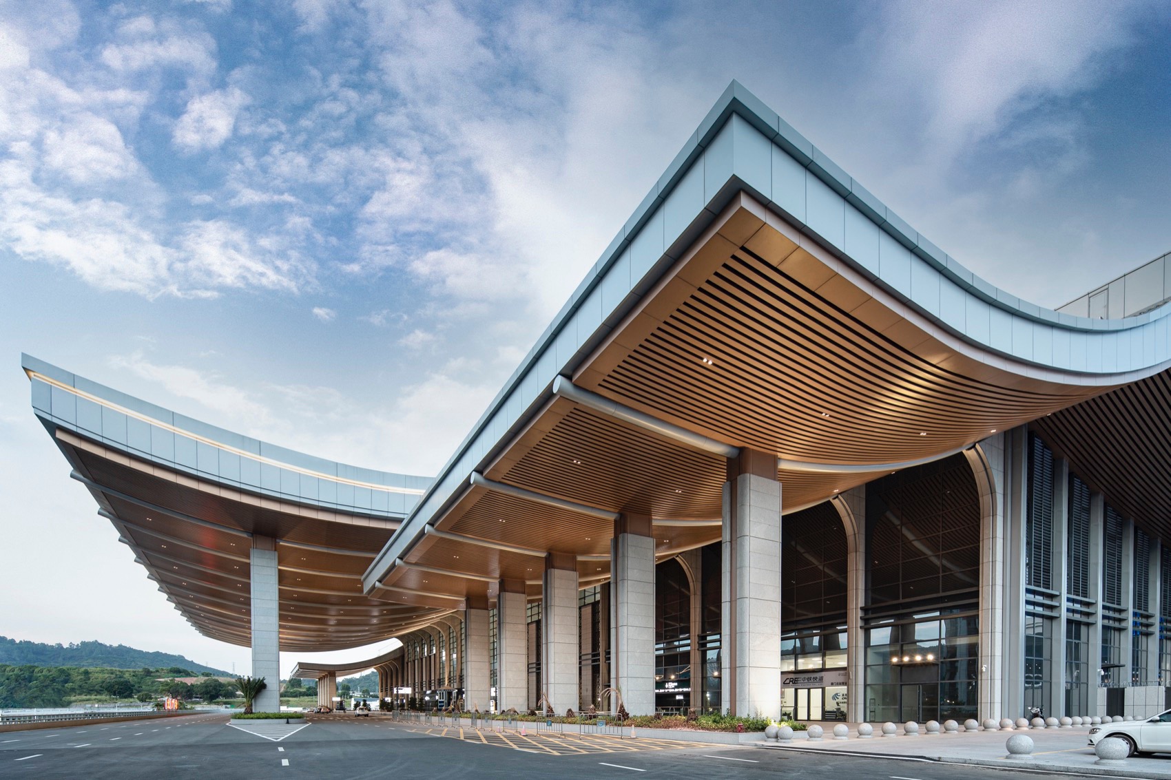 Xiamen North Station Expansion Design by CCDI Beijng Interior Design ...