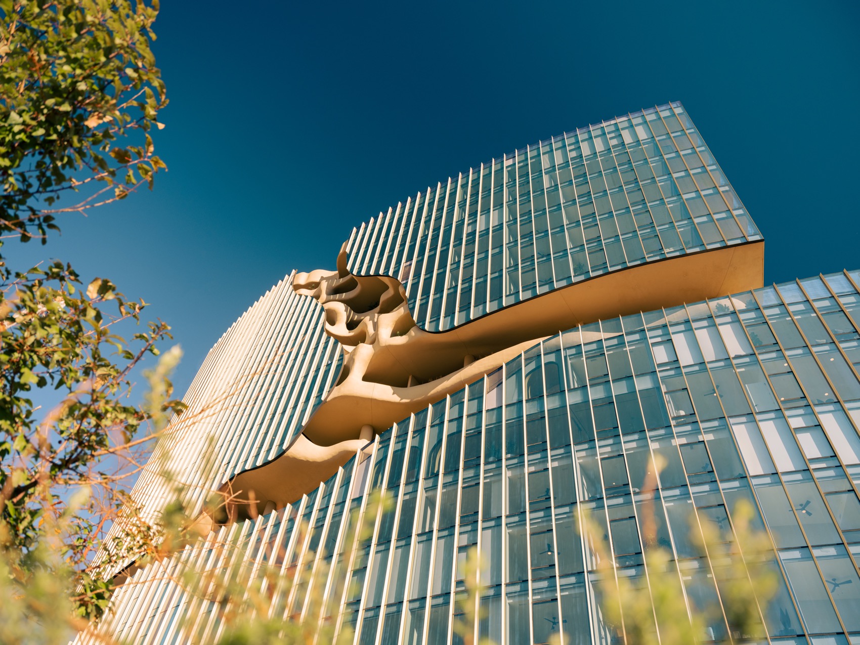 Ma Yansong/MAD Architects Unveil One River North: A Cracked-Open Canyon ...