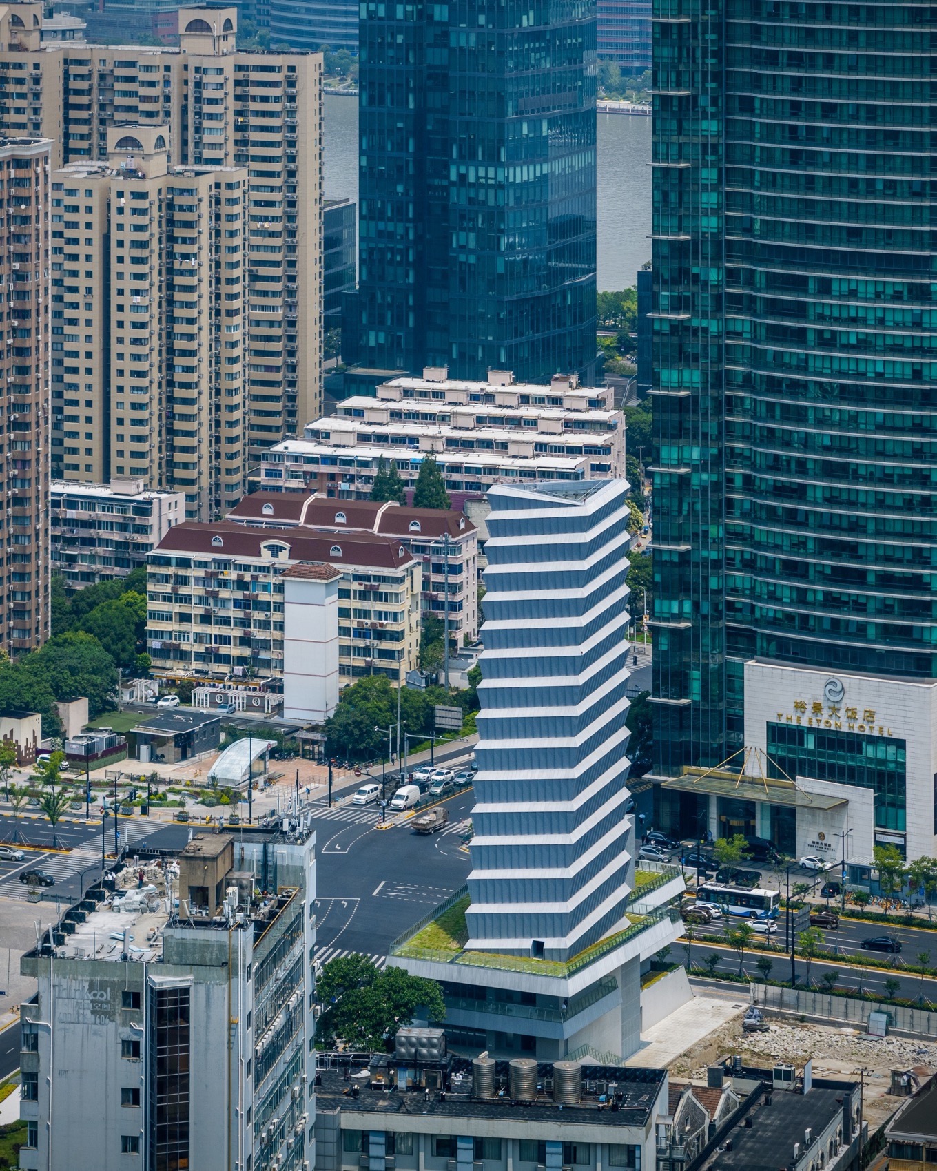 Ventilation Tower at Dongfang Road of East-West Passageway and ...