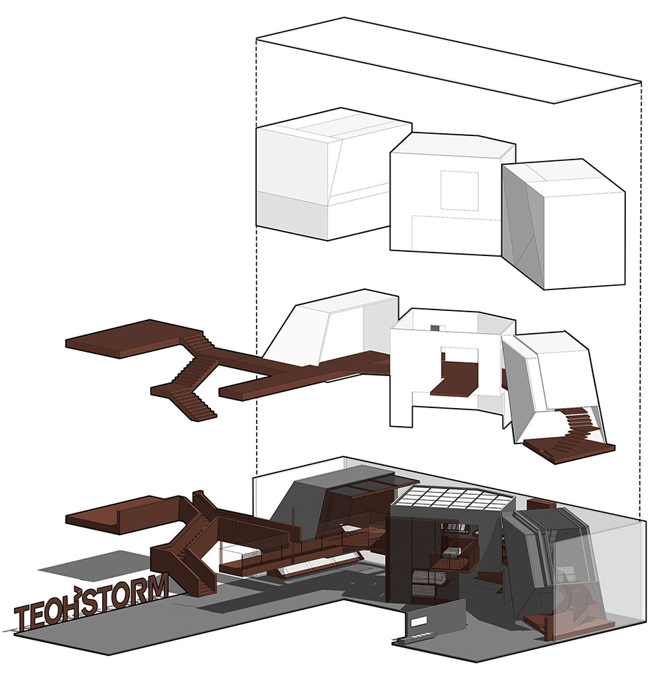 Shanghai Techstorm Exhibition Hall by One House Design - 谷德设计网