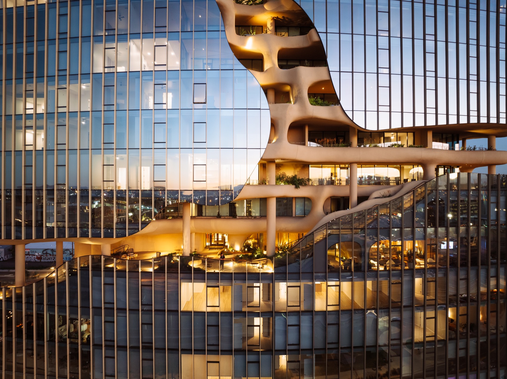 Ma Yansong/MAD Architects Unveil One River North: A Cracked-Open Canyon in the Heart of Denver ...