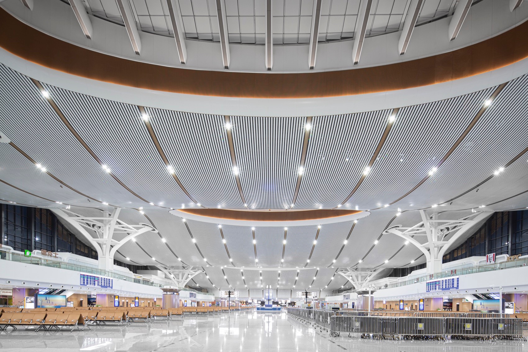 Xiamen North Station Expansion Design by CCDI Beijng Interior Design ...