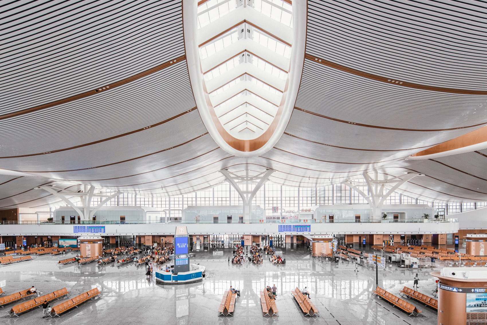 Xiamen North Station Expansion Design by CCDI Beijng Interior Design ...