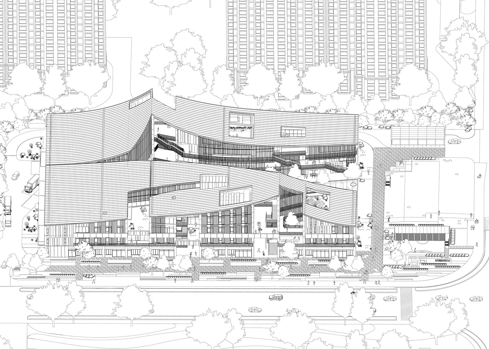 Zhelin Community Center by One Design(INCLS) - 谷德设计网