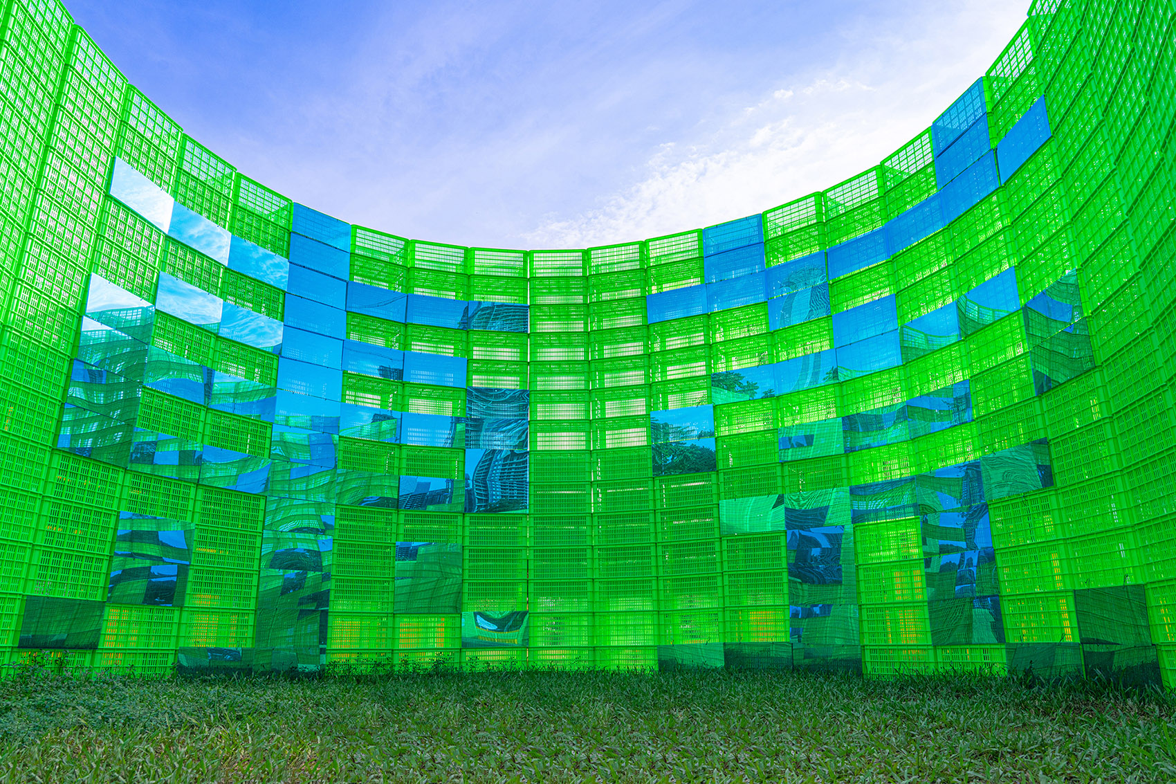 “Urban Magnetic Field” Exhibition Installation by Daxing Jizi Design ...