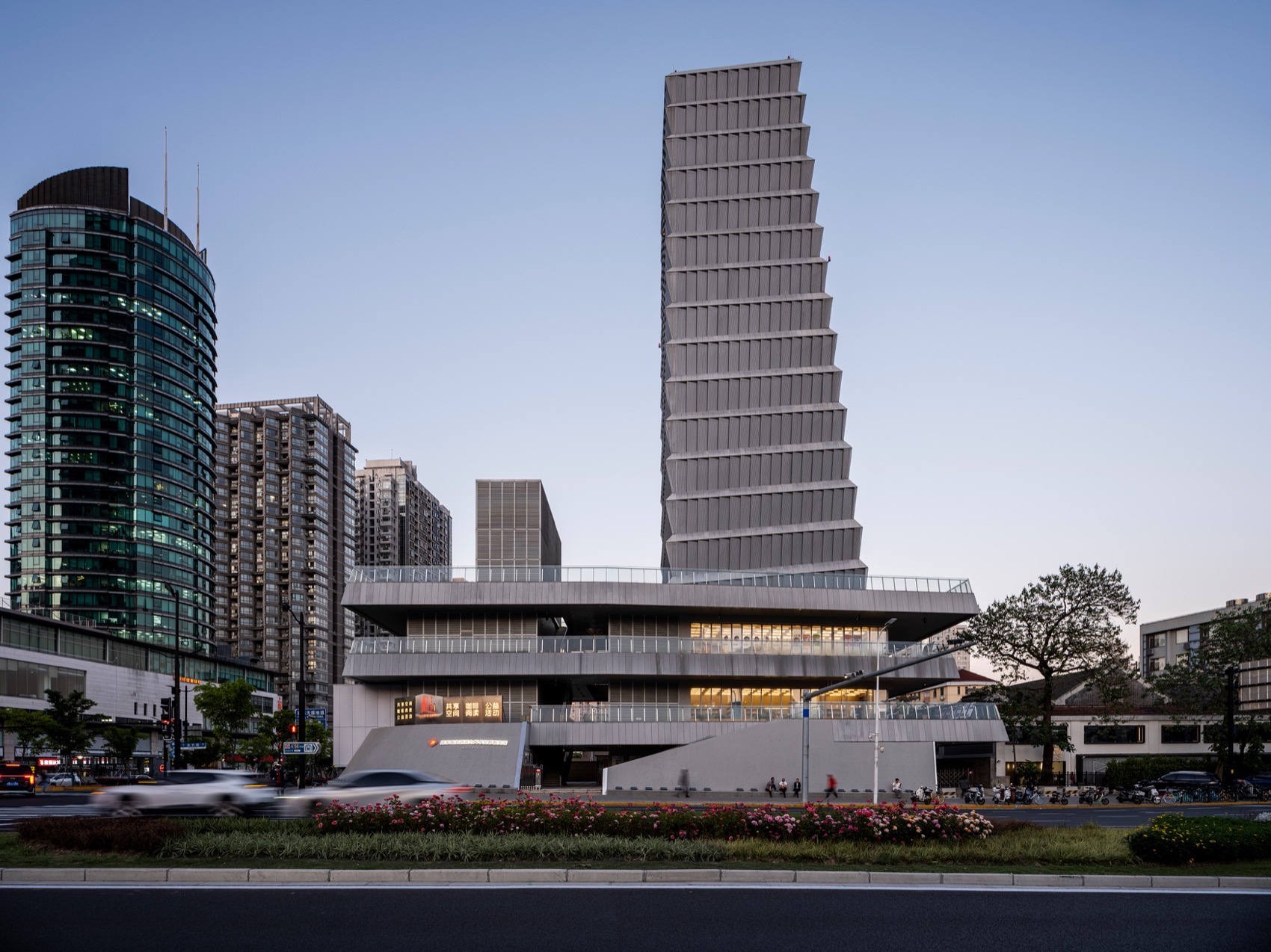 Ventilation Tower at Dongfang Road of East-West Passageway and ...