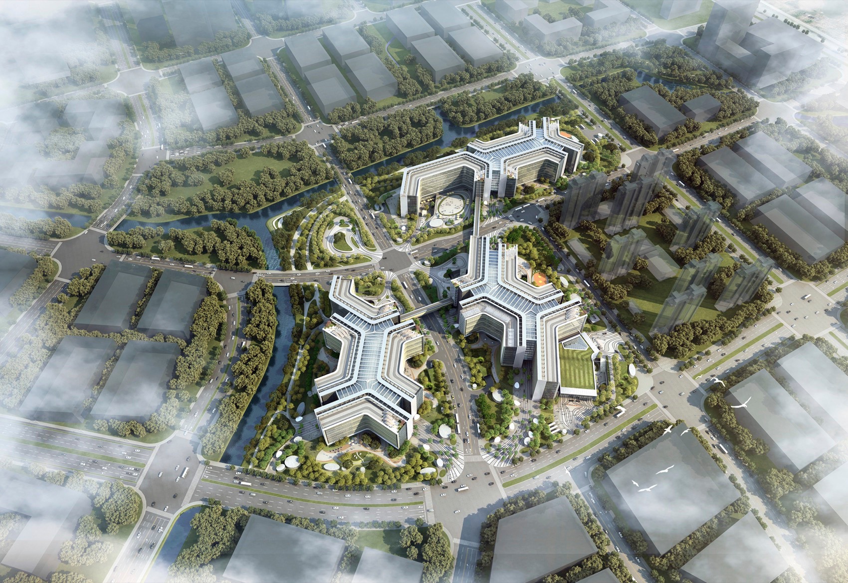 Alibaba Beijing Chaoyang Science & Technology Park by NBBJ + BIAD - 谷德设计网