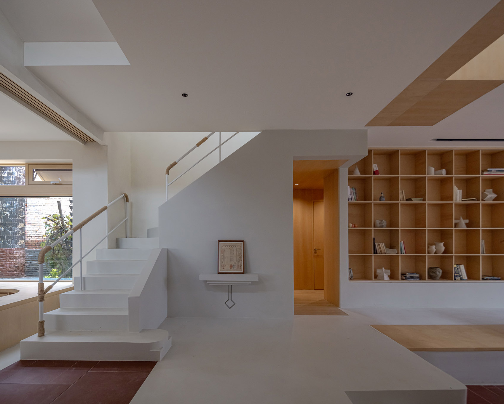 Warm studio home by Shanghai Jiao Tong University Oumoumou studio - 谷德设计网