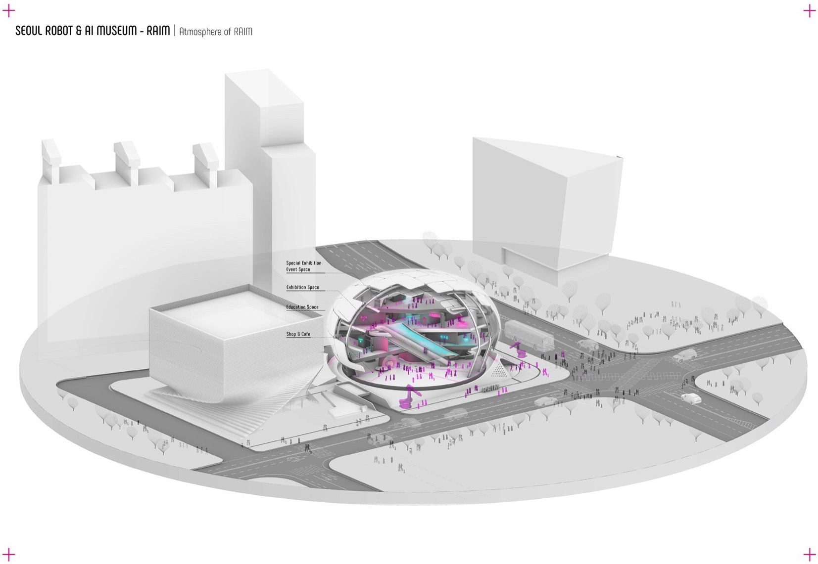 Seoul Robot & AI Museum by Melike Altınışık Architects - 谷德设计网