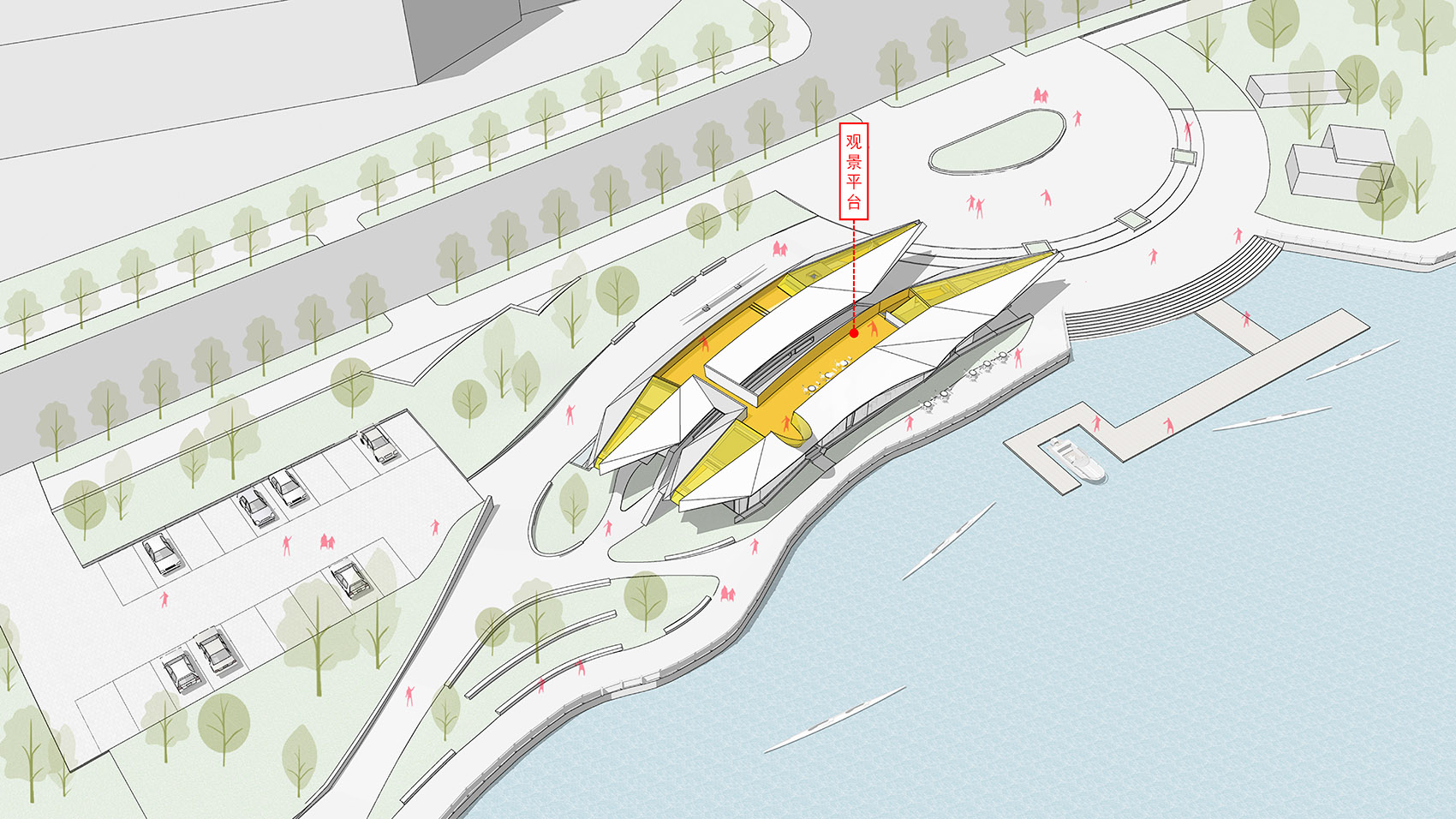 The Rowing club at the Beidong Lake of Pinghu City by CCTN Design - 谷德设计网