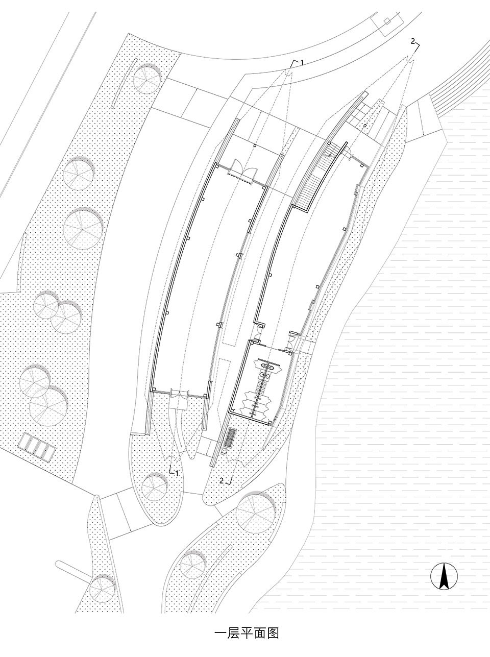 The Rowing club at the Beidong Lake of Pinghu City by CCTN Design - 谷德设计网