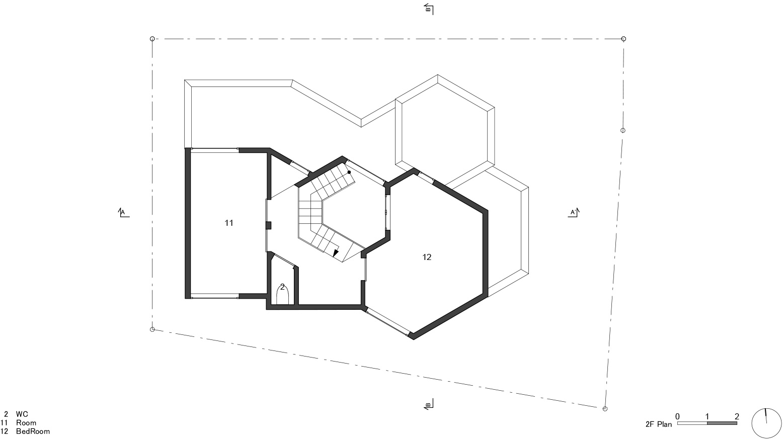 Hokusetsu Polygon House by Fujiwaramuro Architects - 谷德设计网