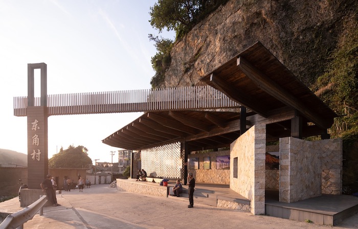 Dongjiao Village bus station by tobe Architecture - 谷德设计网