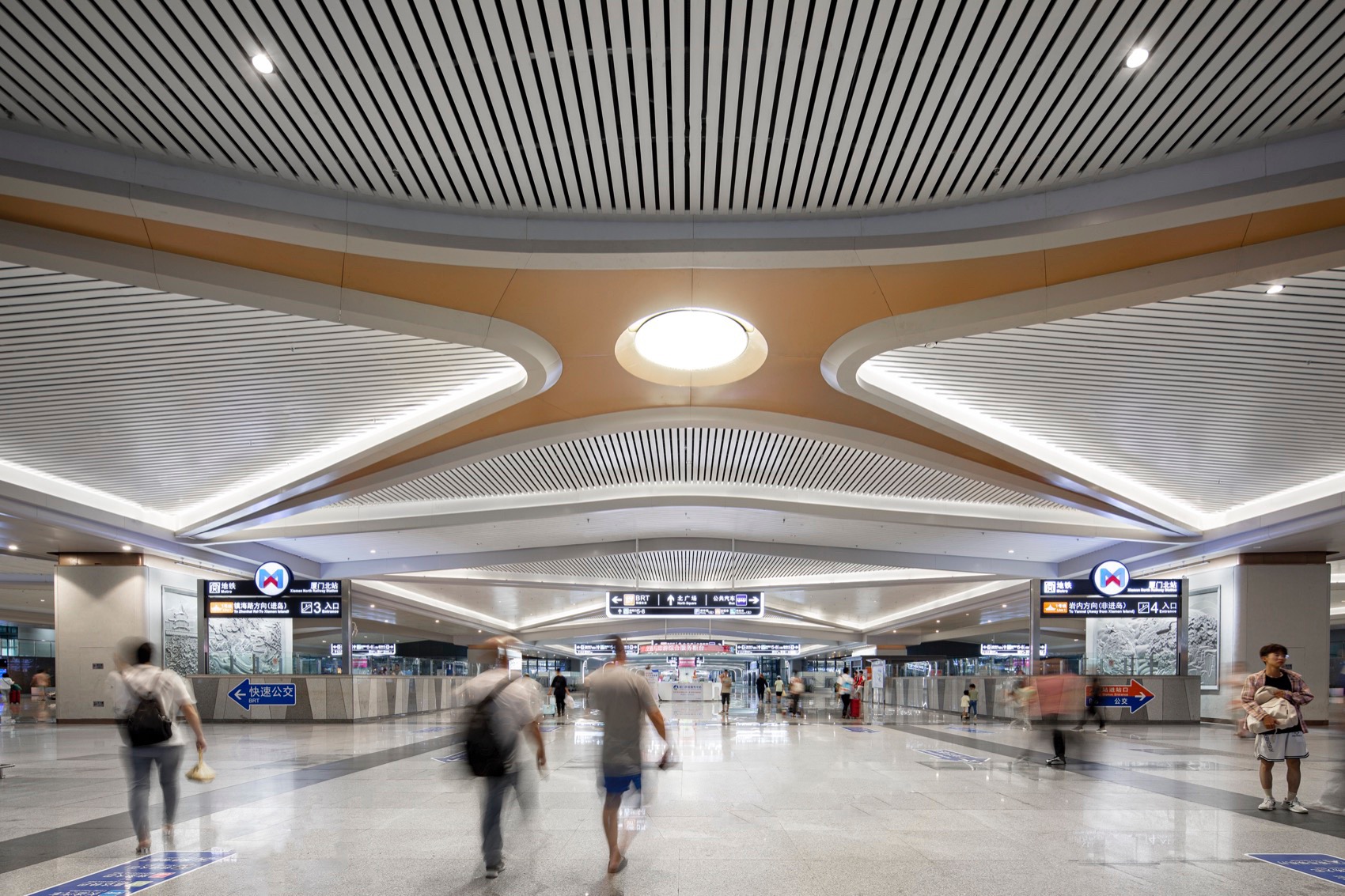 Xiamen North Station Expansion Design by CCDI Beijng Interior Design ...