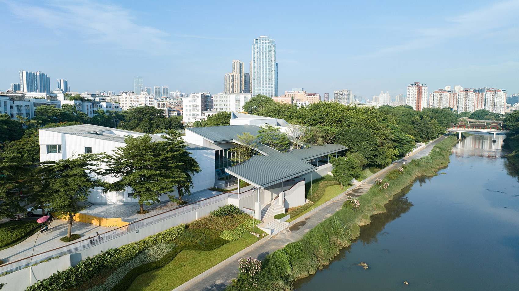 Longgang River Blueway Pavilion by Atelier Liu Yuyang - 谷德设计网